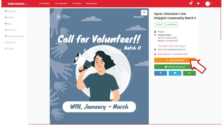 5 Langkah Mudah Jadi Relawan di Indorelawan - Blog Indorelawan